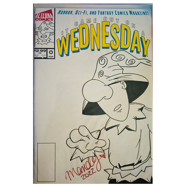 It Came Out On A Wednesday #0 Sketch Cover by Mandy Summers – Stuntman ...